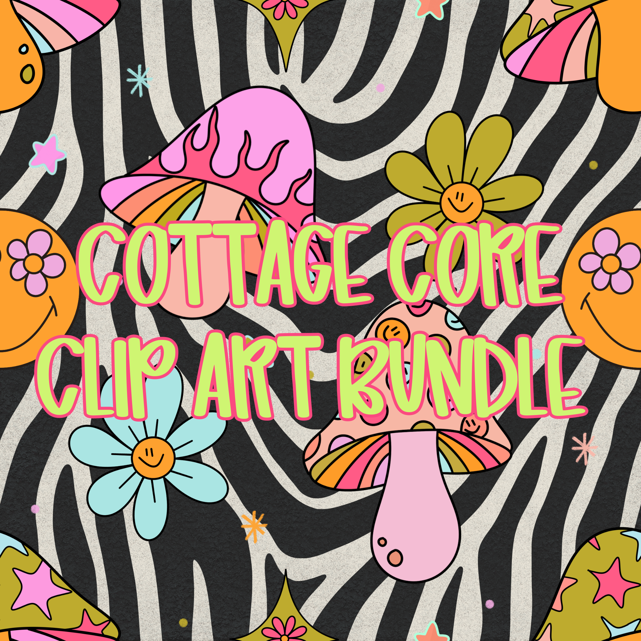 Cottage core clip art bundle – Sunnie Daze Designs
